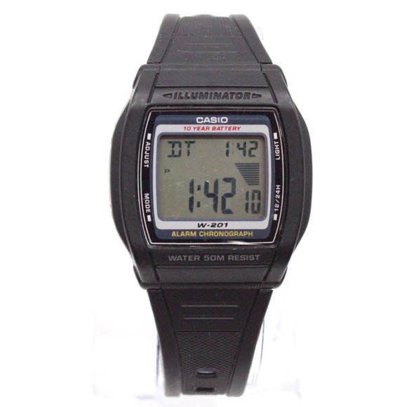 Casio | Accessories | Vintage Casio Digital Watch Mens Black ...